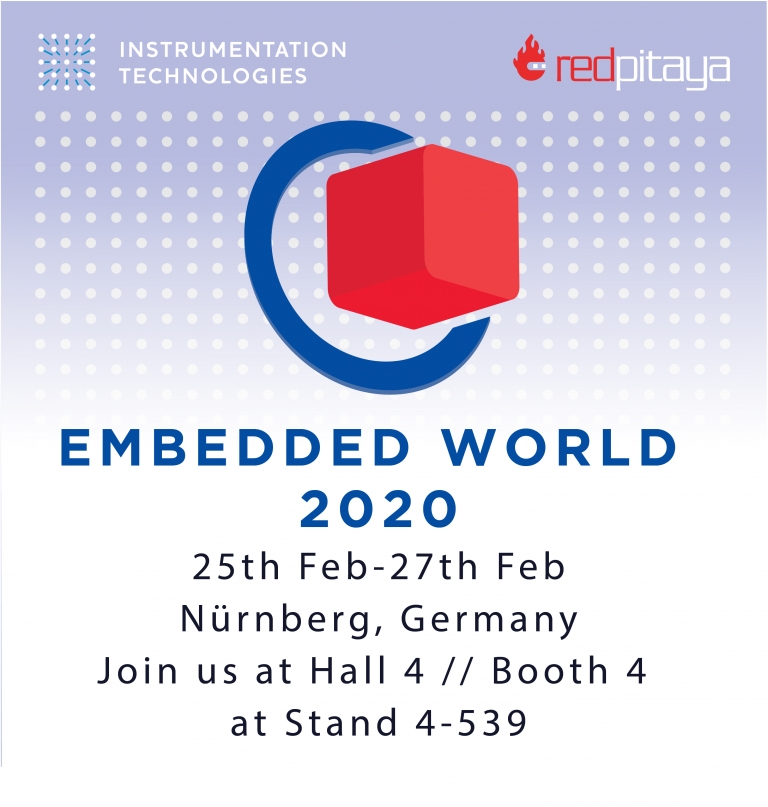 Meet us at Embedded World 2020 - Instrumentation Technologies